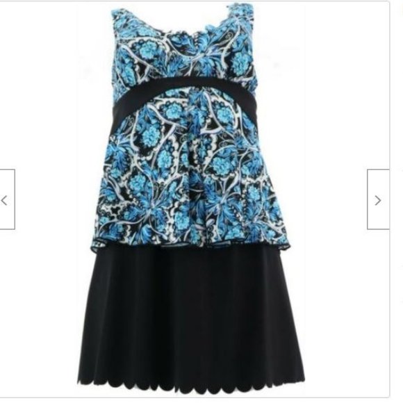 Fit 4 U | Swim | Fit 4 U Scallop Vneck Tankini With Skirt 5642 | Poshmark